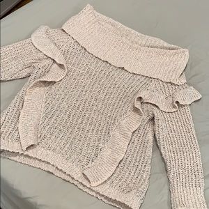 Express | Sweaters | Express Over The Shoulder Sweater | Poshmark